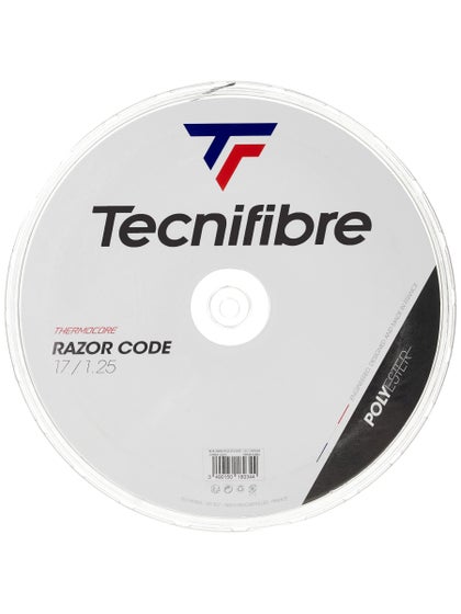 Tecnifibre Razor Code 17/1.25 String White | Tennis Warehouse