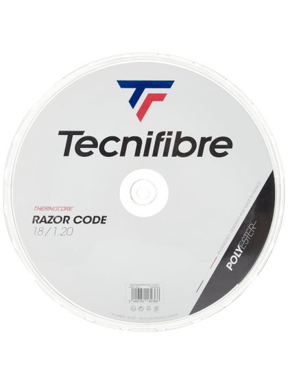 Tecnifibre Razor Code 16/1.30 String Carbon | Tennis Warehouse