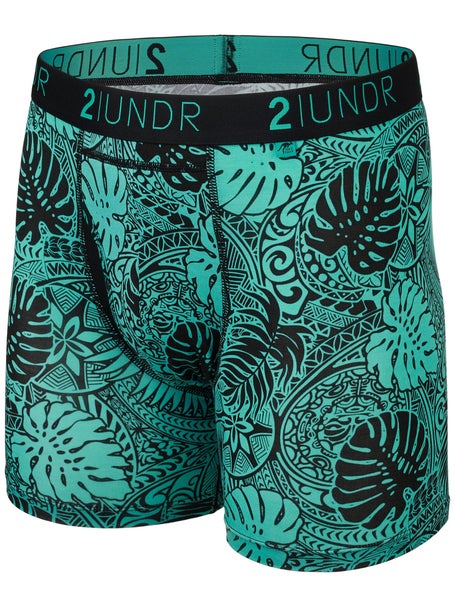 2UNDR Men's Swing Shift 6" Boxer Brief- Samoa | Tennis Warehouse