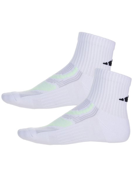 adidas Superlite Perf 2-Pack High Quarter Sock White | Tennis Warehouse