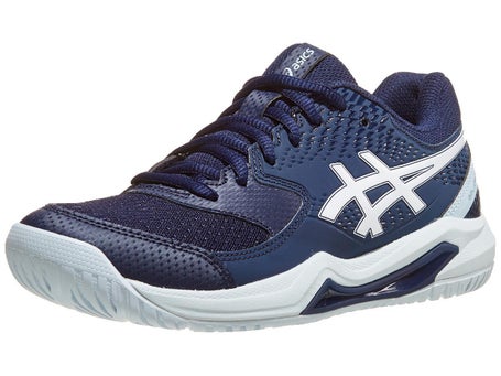 Asics Gel Dedicate 8 Midnight/White Women's Shoes | Tennis Warehouse