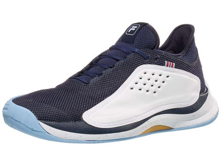 Fila Mondo Forza Wh/Navy/Powder Blue Men's Shoes | Tennis Warehouse