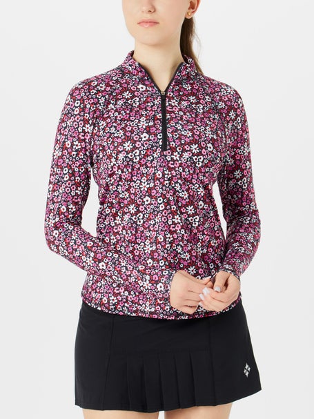 Jofit Women's Blissful UV Mock Long Sleeve | Tennis Warehouse