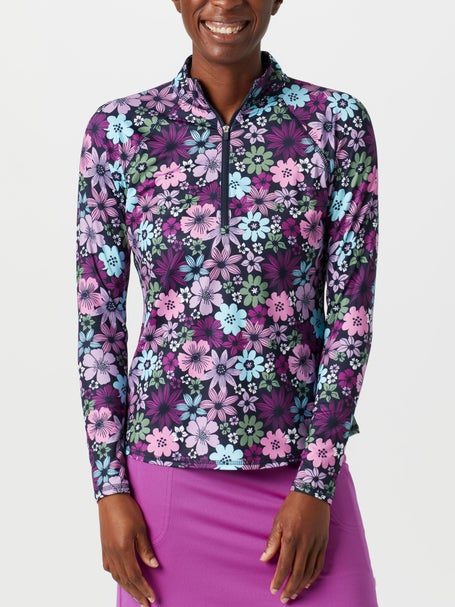 Jofit Women's Viola UV Mock Long Sleeve | Tennis Warehouse