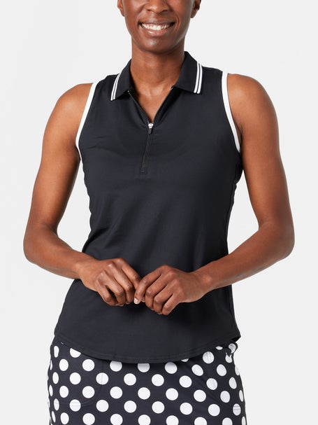 Jofit Women's Cranberry Cosmo Racer Polo Tank | Tennis Warehouse