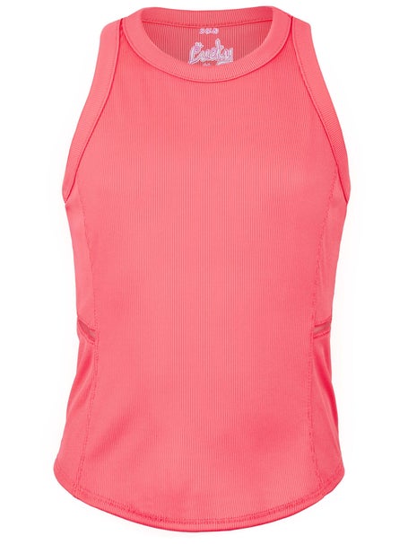 Lucky in Love Girl's Can't Find Love Free Fly Rib Tank | Tennis Warehouse