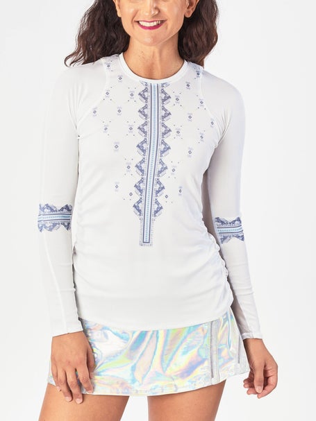 Lucky in Love Women's Ikat Sport Long Sleeve | Tennis Warehouse
