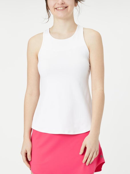 LIJA Women's Core Shane Tank - White | Tennis Warehouse