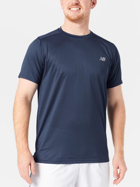 New Balance Men's Core Essential Crew - Navy | Tennis Warehouse