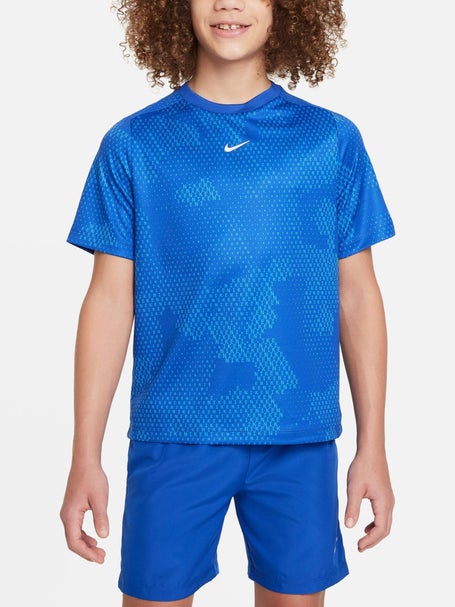 Nike Boy's Summer Print Crew | Tennis Warehouse