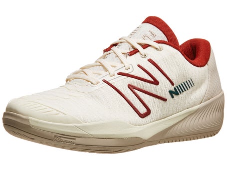 New Balance 996v5 D White/Red Men's Shoes | Tennis Warehouse