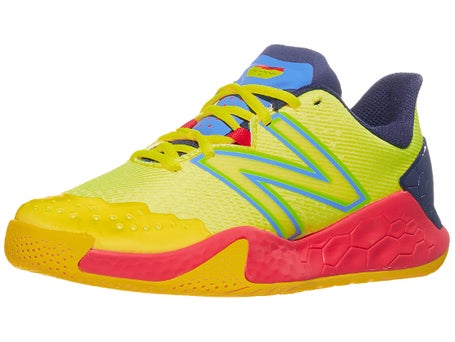 New Balance Fresh Foam Lav v2 D Egg Yolk/Rd Wom's Shoes | Tennis Warehouse