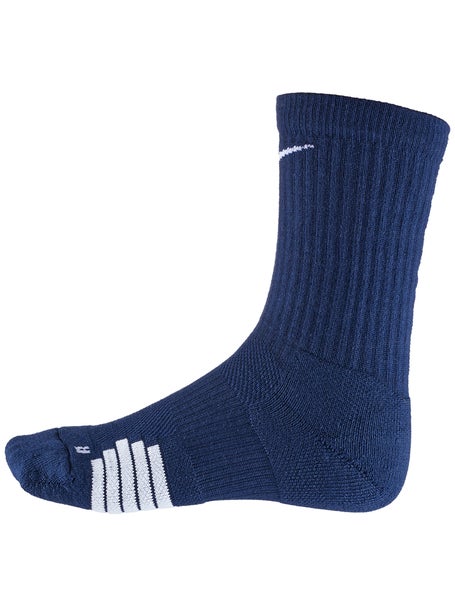 Nike Elite Crew Sock Navy | Tennis Warehouse