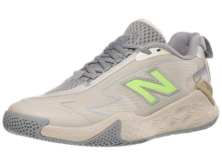 New Balance CT Rally 2E Grey/Yellow Men's Shoe | Tennis Warehouse
