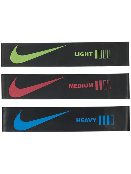 Nike Mini Resistance Bands 3 Pack Black | Tennis Warehouse