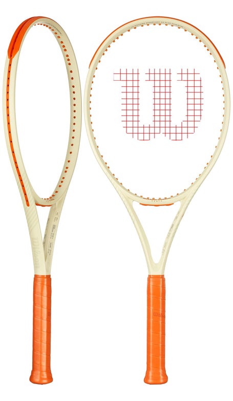 Wilson Clash 100 v2 Roland Garros 2024 Racquet | Tennis Warehouse