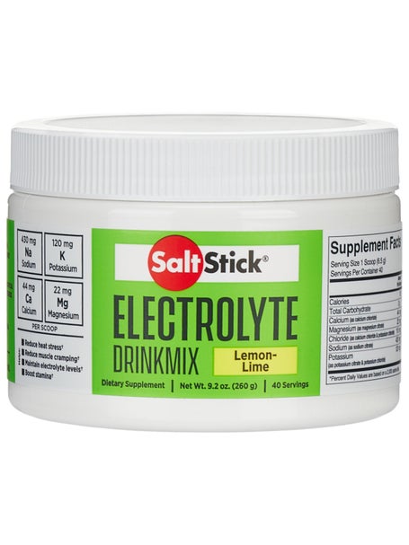SaltStick Electrolyte Drink Mix 40 Serving Tub | Tennis Warehouse