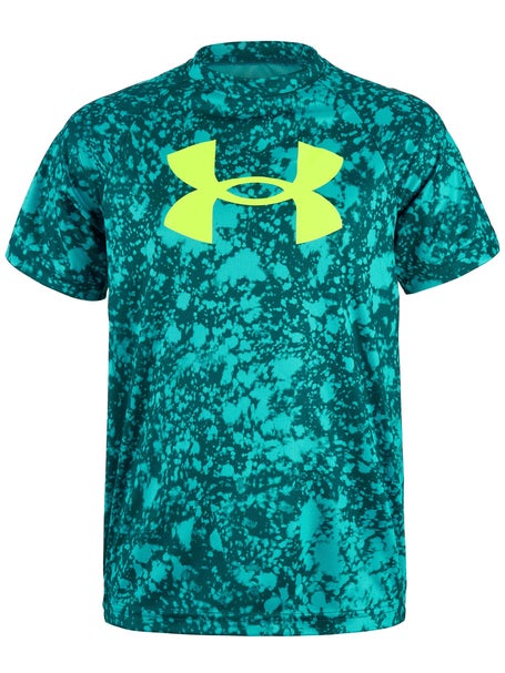Under Armour Boy's Spring Tech Print Crew | Tennis Warehouse