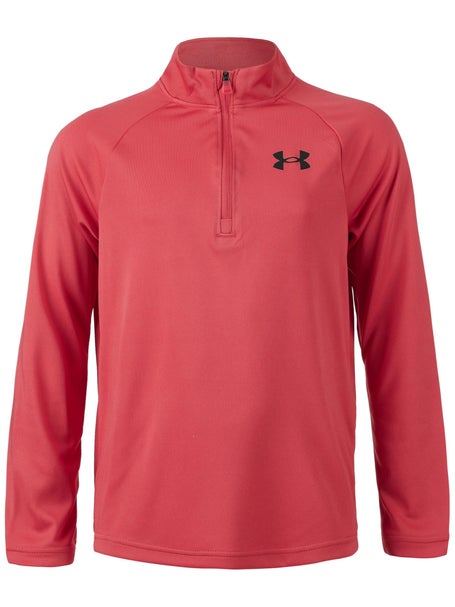 Under Armour Boy's Spring Tech 1/2 Zip LS Top | Tennis Warehouse
