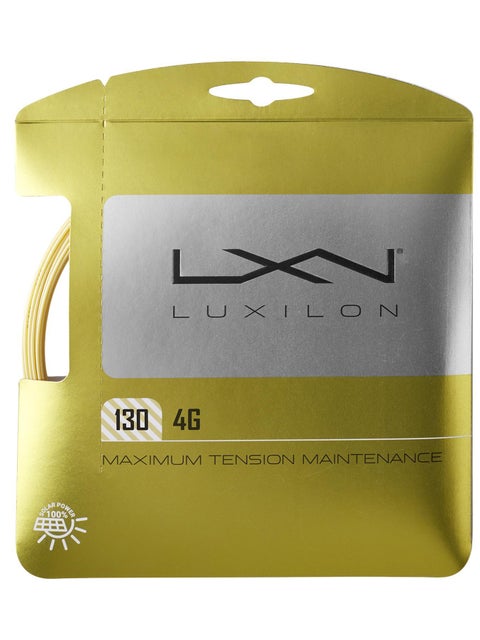Luxilon 4G 16/1.30 String | Tennis Warehouse