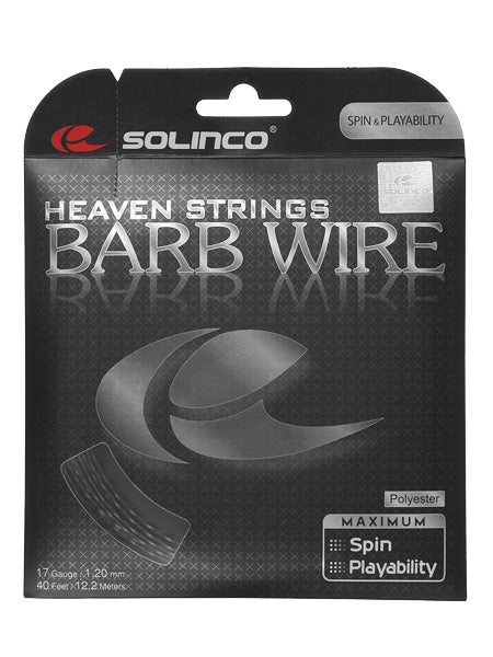 Solinco Barb Wire 17/1.20 String | Tennis Warehouse