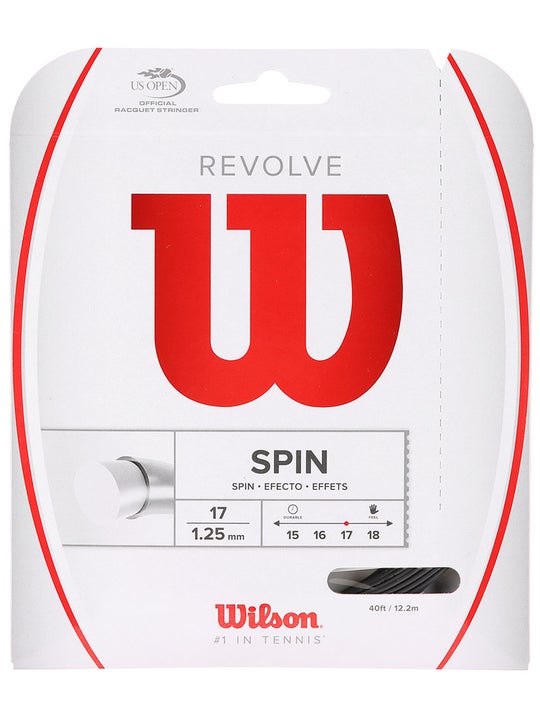 Wilson Revolve 17/1.25 String | Tennis Warehouse