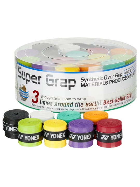 Yonex Super Grap Overgrip 36 Pack Assorted Colors | Tennis Warehouse
