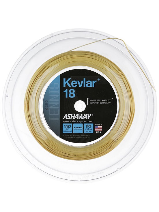 Ashaway Kevlar 18/1.10 String Reel - 360' | Tennis Warehouse
