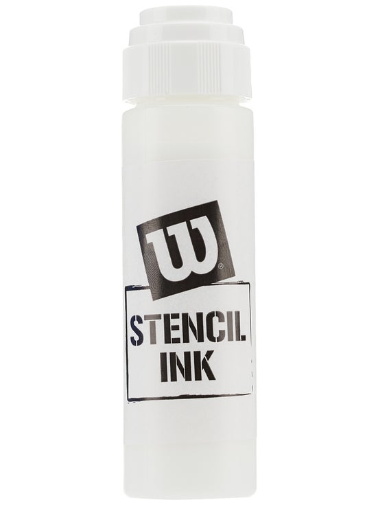 Wilson Stencil Ink - White | Tennis Warehouse