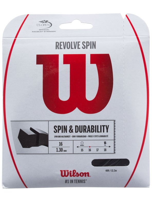 Wilson Revolve Spin 16/1.30 String | Tennis Warehouse