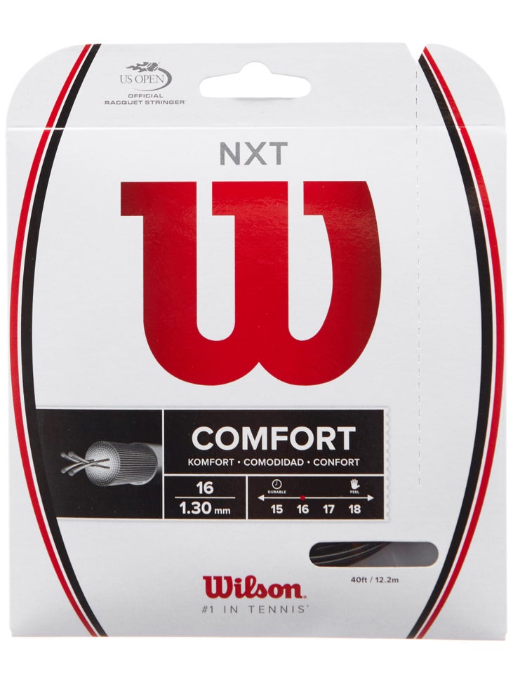 Wilson NXT 16/1.30 String Black | Tennis Warehouse