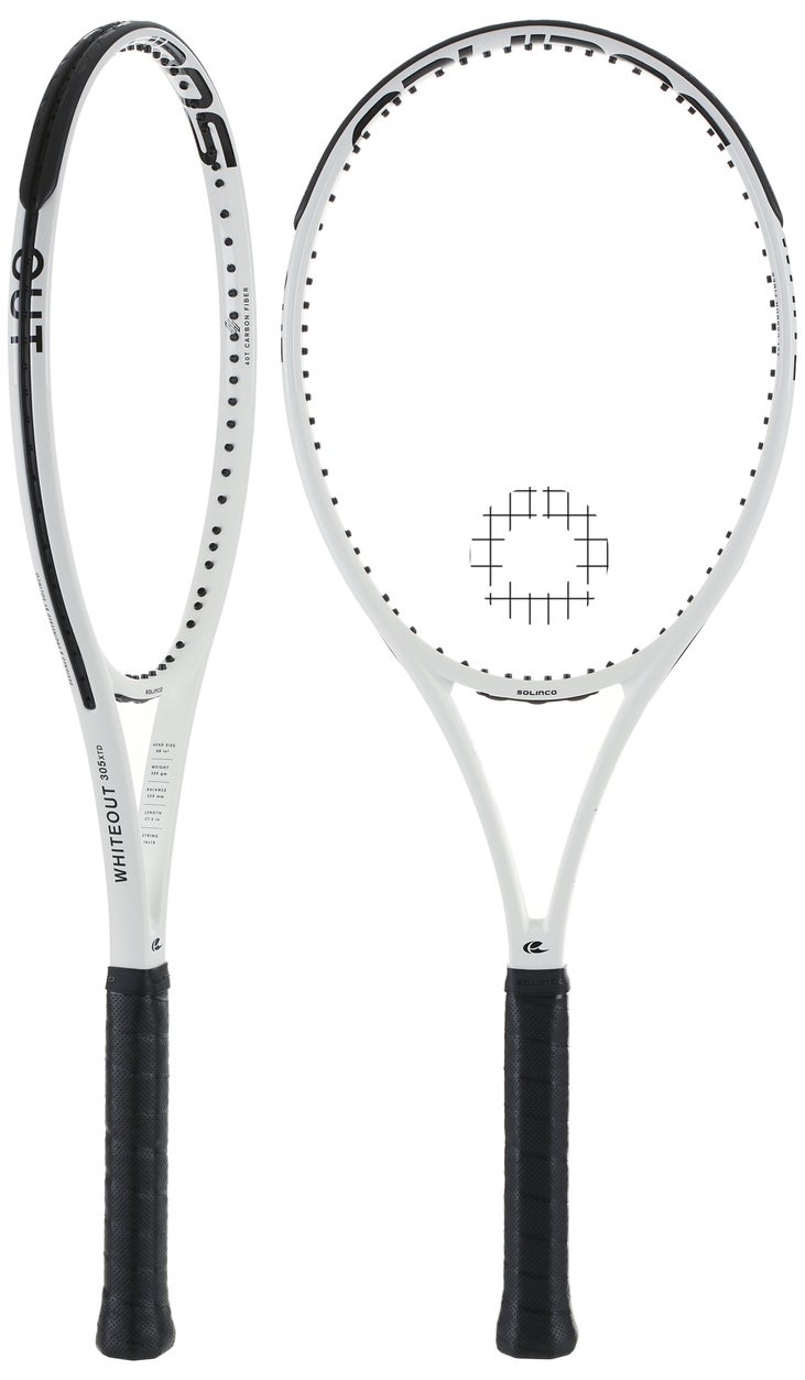 Solinco Whiteout 305 XTD Racquet | Tennis Warehouse