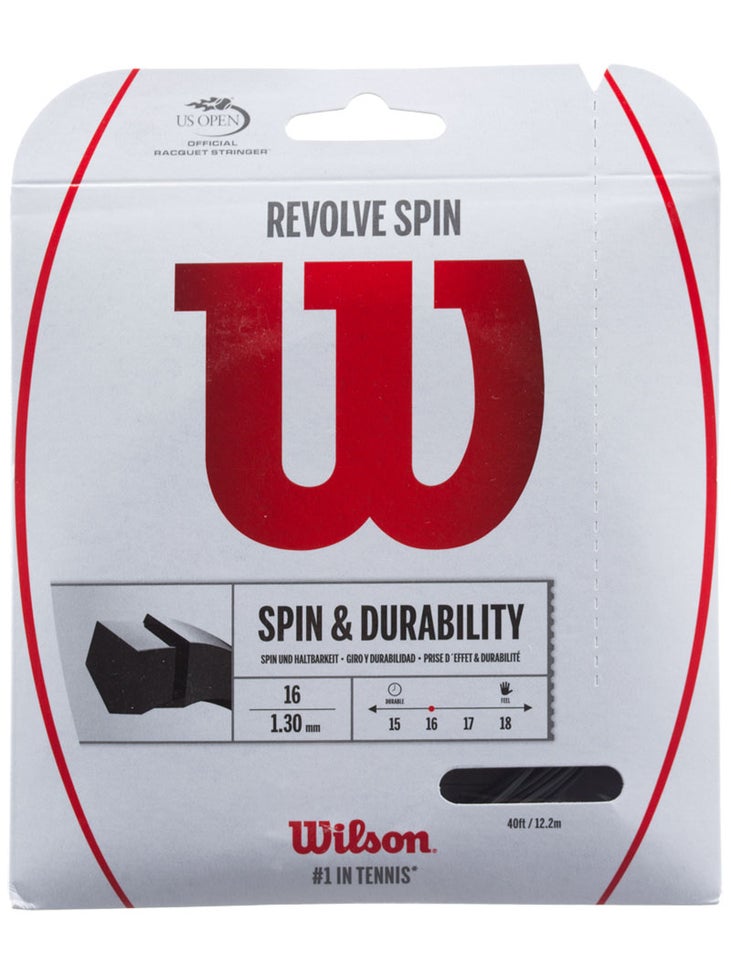 Wilson Revolve Spin 16/1.30 String | Tennis Warehouse