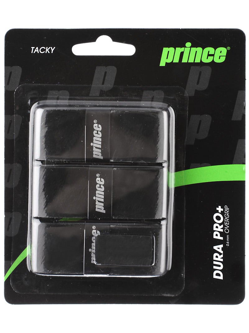 Prince DuraPro+ 3 Pack Overgrip | Tennis Warehouse