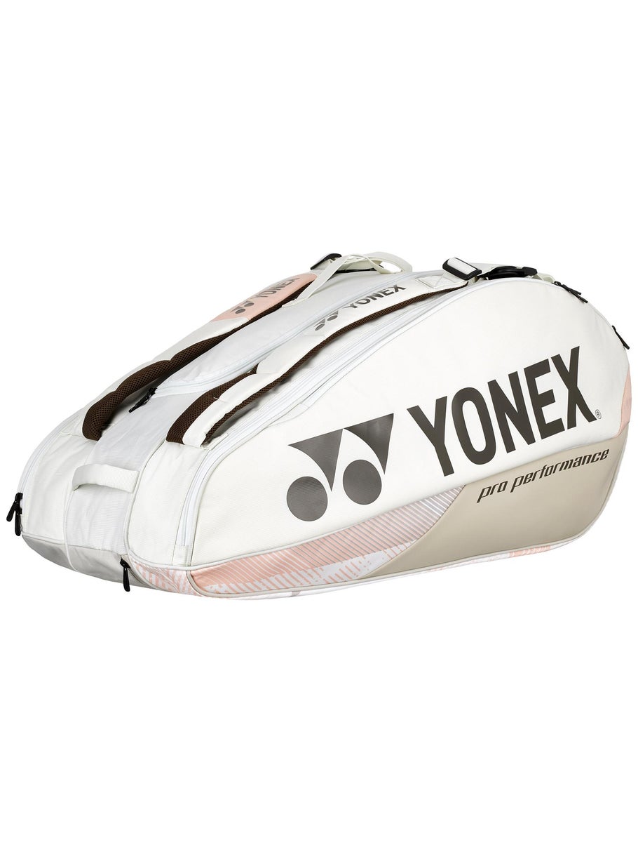 Yonex Pro Racquet 9 Pack Bag Sand Beige | Tennis Warehouse
