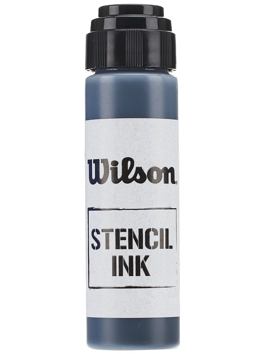 Wilson Stencil Ink - Black | Tennis Warehouse
