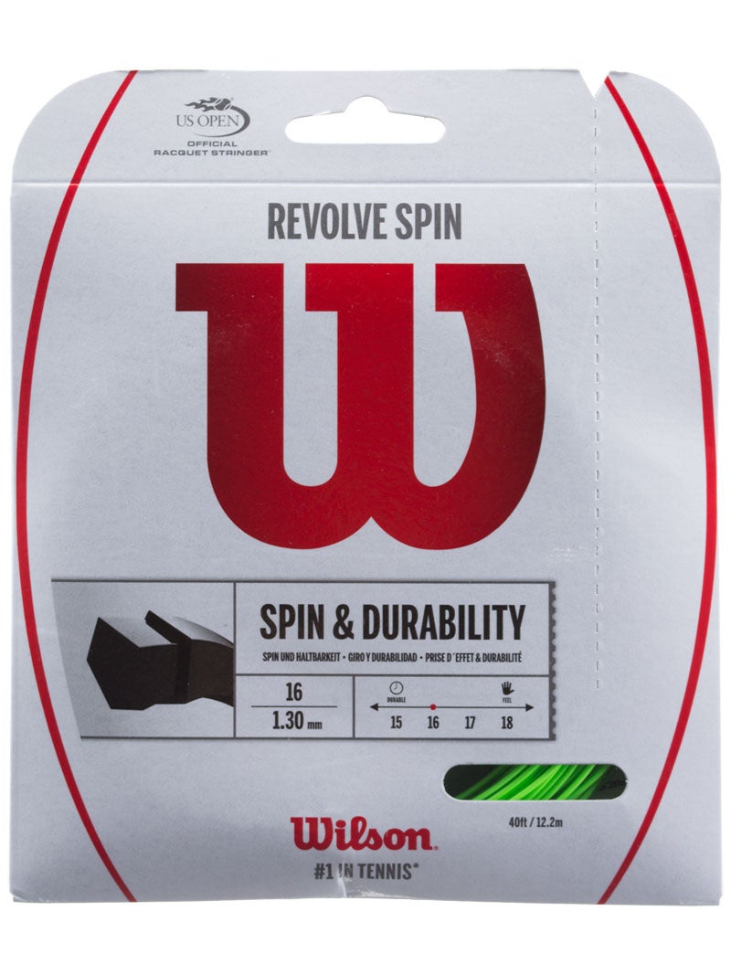 Wilson Revolve Spin 16/1.30 String | Tennis Warehouse