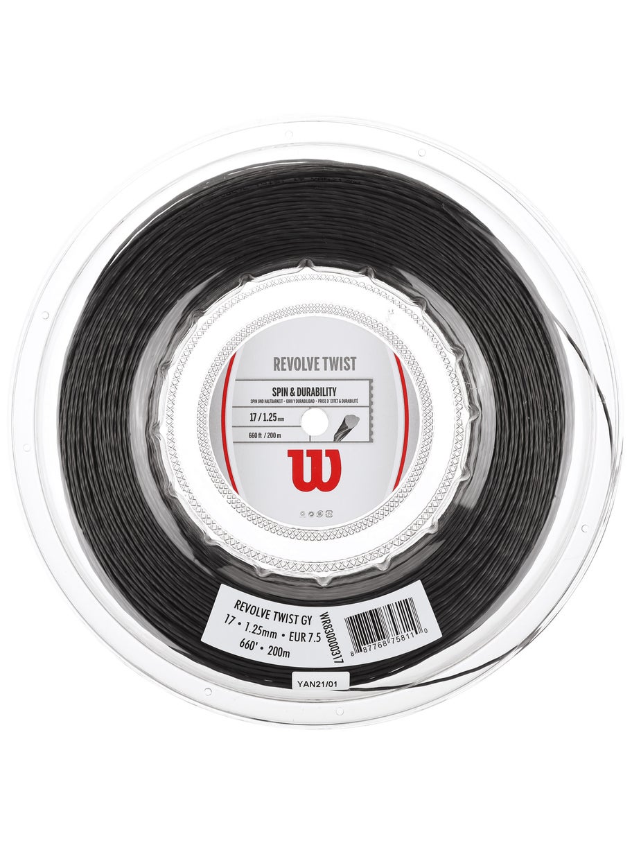 Wilson Revolve Twist 17/1.25 String Reel - 660' | Tennis Warehouse