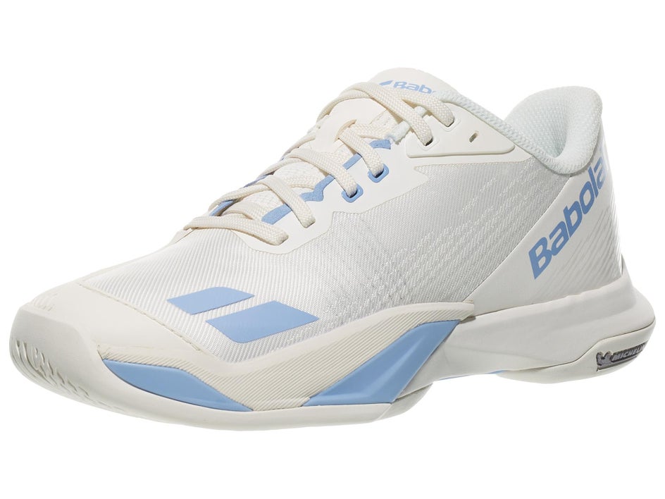 Babolat Jet Mach 4 Cream/Lavender Women's Shoes | Tennis Warehouse