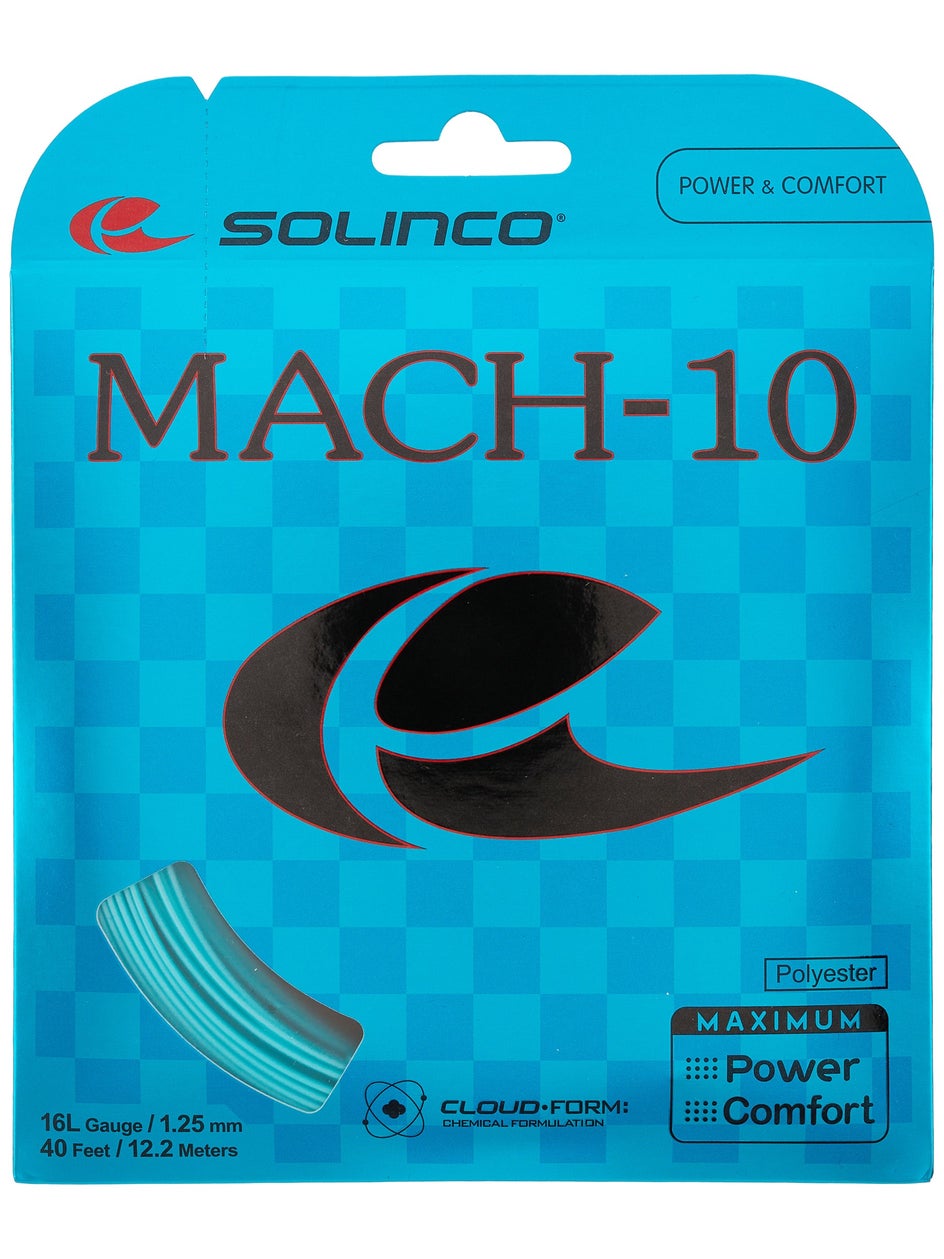 Solinco Mach-10 16L/1.25 String | Tennis Warehouse