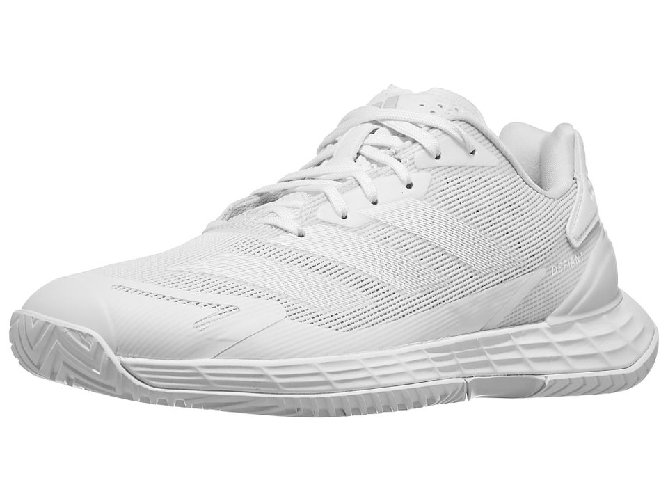adidas Defiant Speed 2 White/Grey Women's Shoe | Tennis Warehouse
