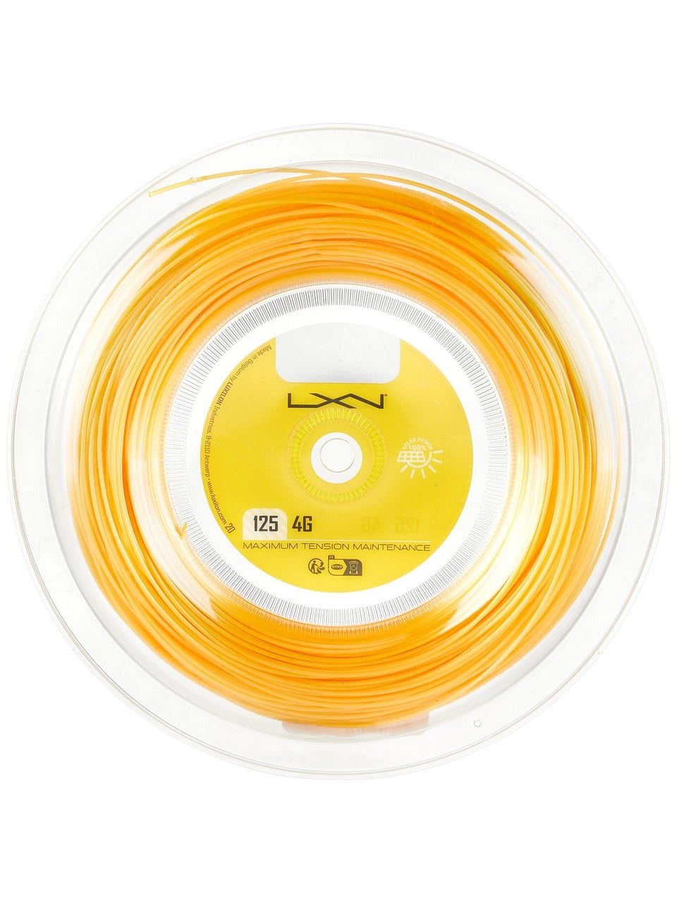Luxilon 4G 16L/1.25 String Reel - 330' | Tennis Warehouse