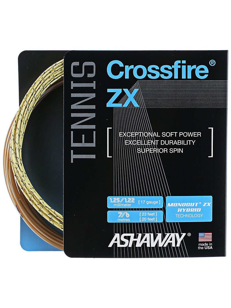 Ashaway Crossfire ZX 17 String | Tennis Warehouse