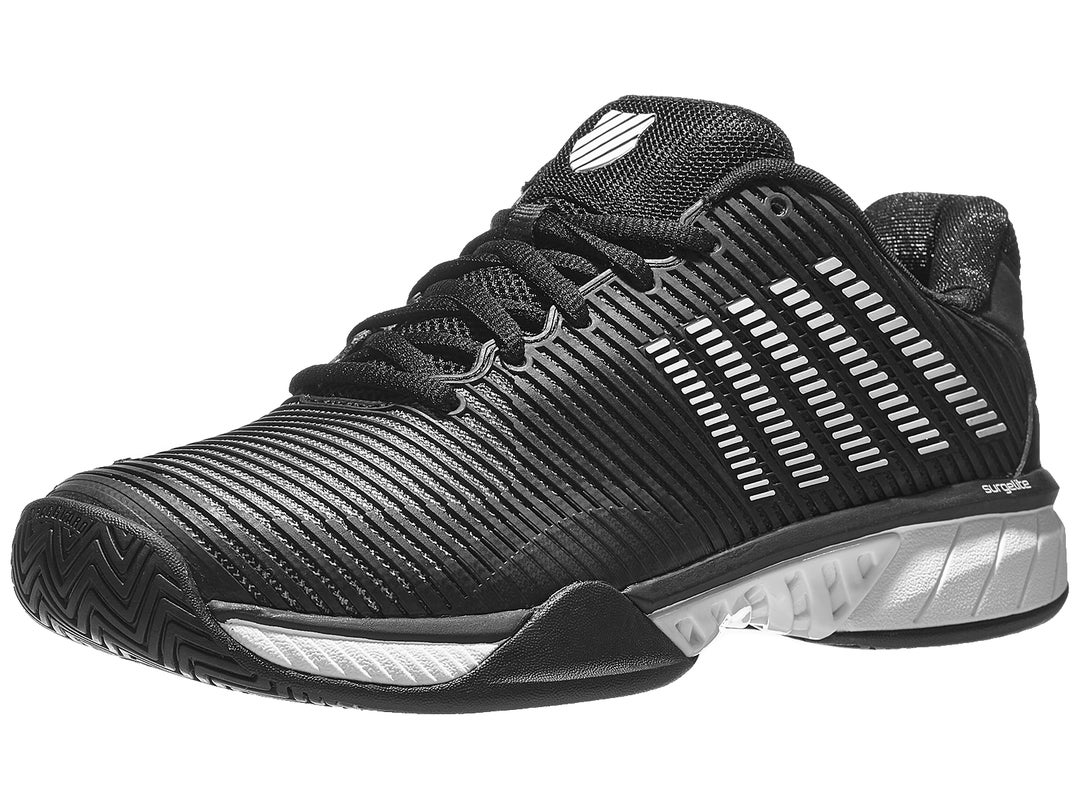 KSwiss Hypercourt Express 2 Black White Men s Shoes Tennis Warehouse KSwiss Hypercourt Express 2 Black White Men s Shoes Tennis Warehouse